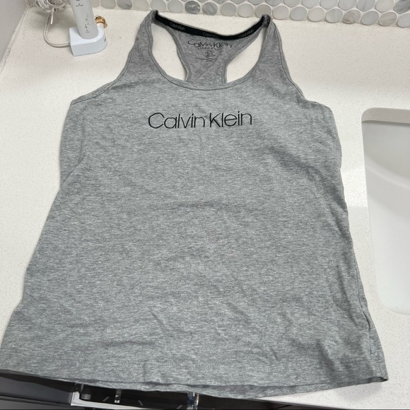 Calvin Klein | Tops | Calvin Klein Racerback Tank | Poshmark